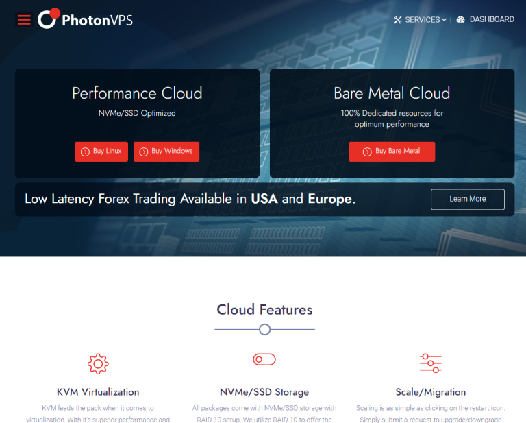 PhotonVPS首月5折，2.5美元/月起，支持支付宝，中国台湾/美国/日本/韩国/俄罗斯等17机房可选-VPS推荐-神马VPS