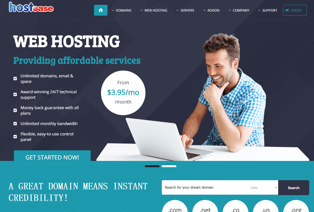 HostEase香港新世界机房虚拟主机：可选Linux/Windows，5.95美元/月，支持支付宝-VPS推荐-神马VPS