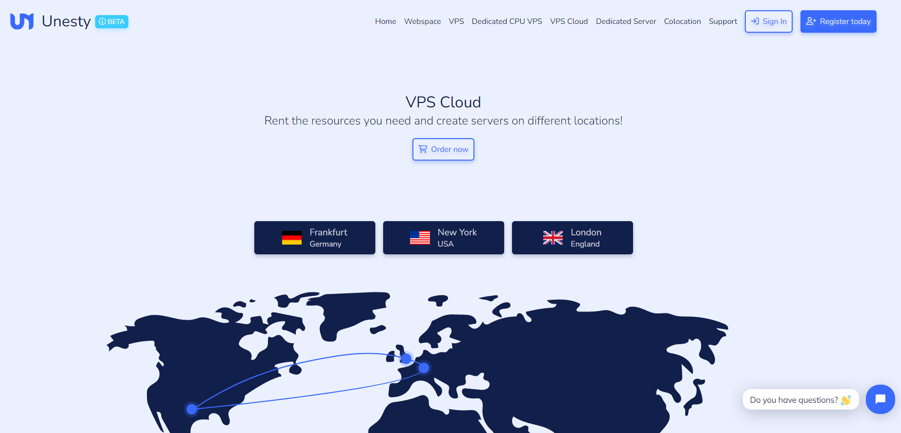 Unesty美国纽约AMD VPS七五折：4核1G/25GB SSD/无限流量/1Gbps/KVM/2.25欧元/月-VPS推荐-神马VPS
