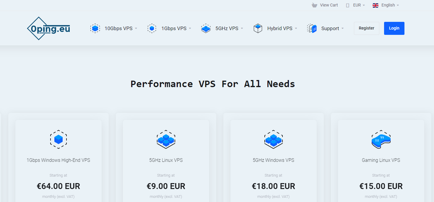 0ping：€9/月，德国VPS，8G内存/2核(线程撕裂者)/60gNVMe/20Gbps带宽-VPS推荐-神马VPS